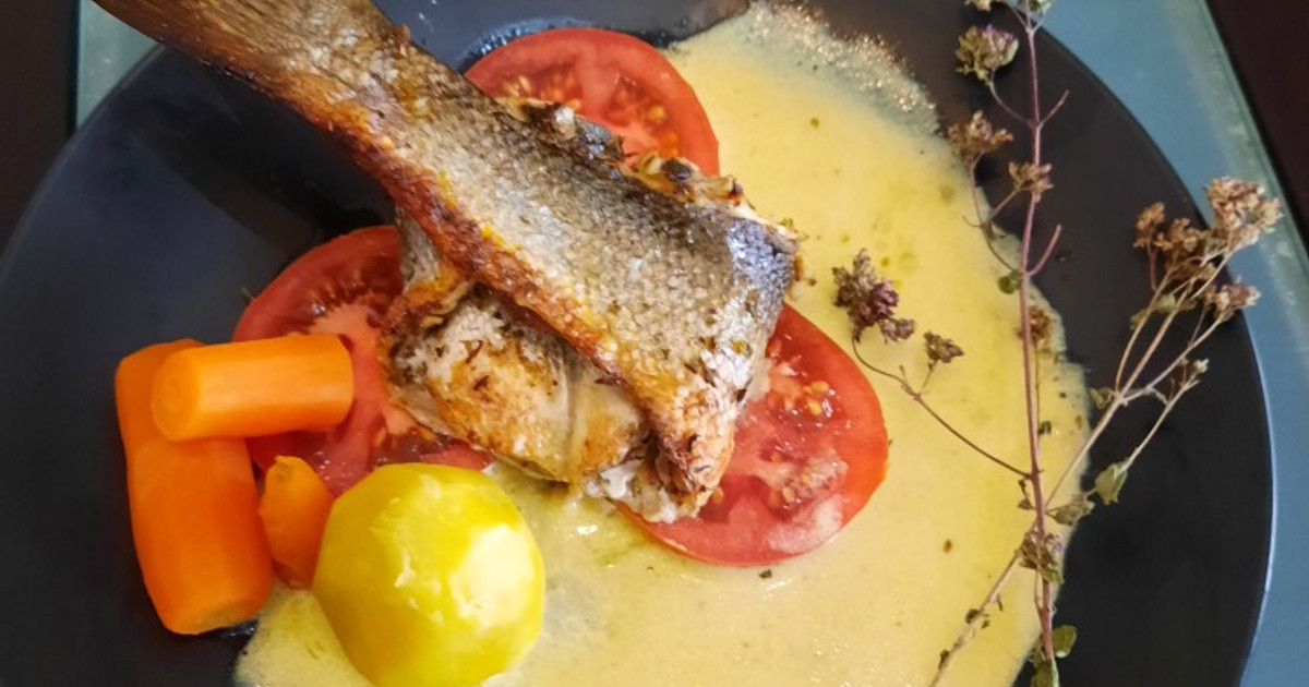 Λαβράκι με σάλτσα μουστάρδας Συνταγή από τον/την Γιωργος _ Φωτεινη ...