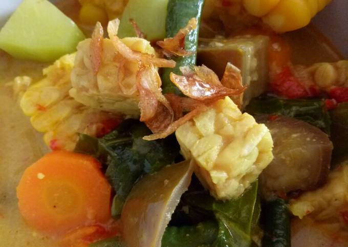 Resep Sayur Lodeh Tempe oleh LieNa Cha-Cha - Cookpad