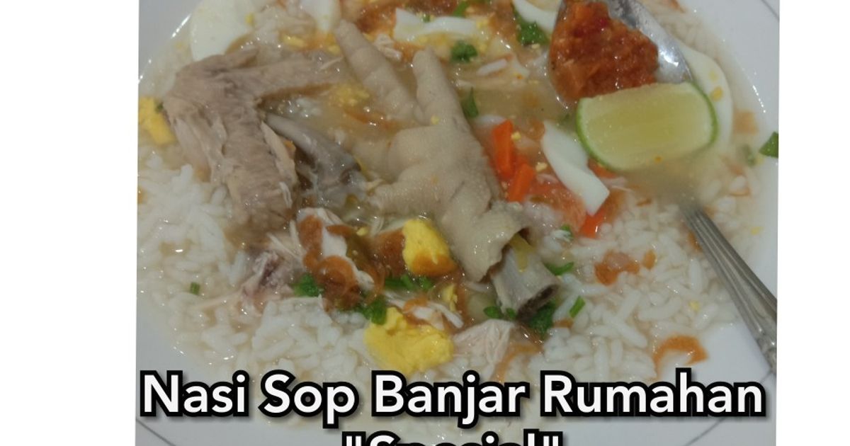 Resep Nasi Sop Banjar oleh Arifia - Cookpad