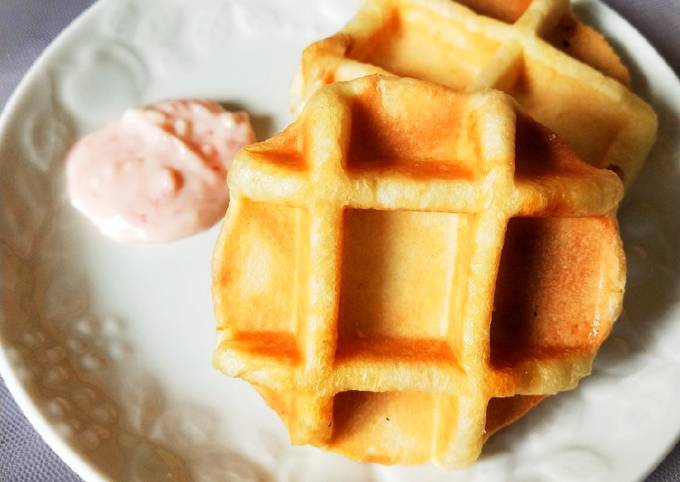 Resep Waffle Roti ENAK! oleh Augie Felicia - Cookpad