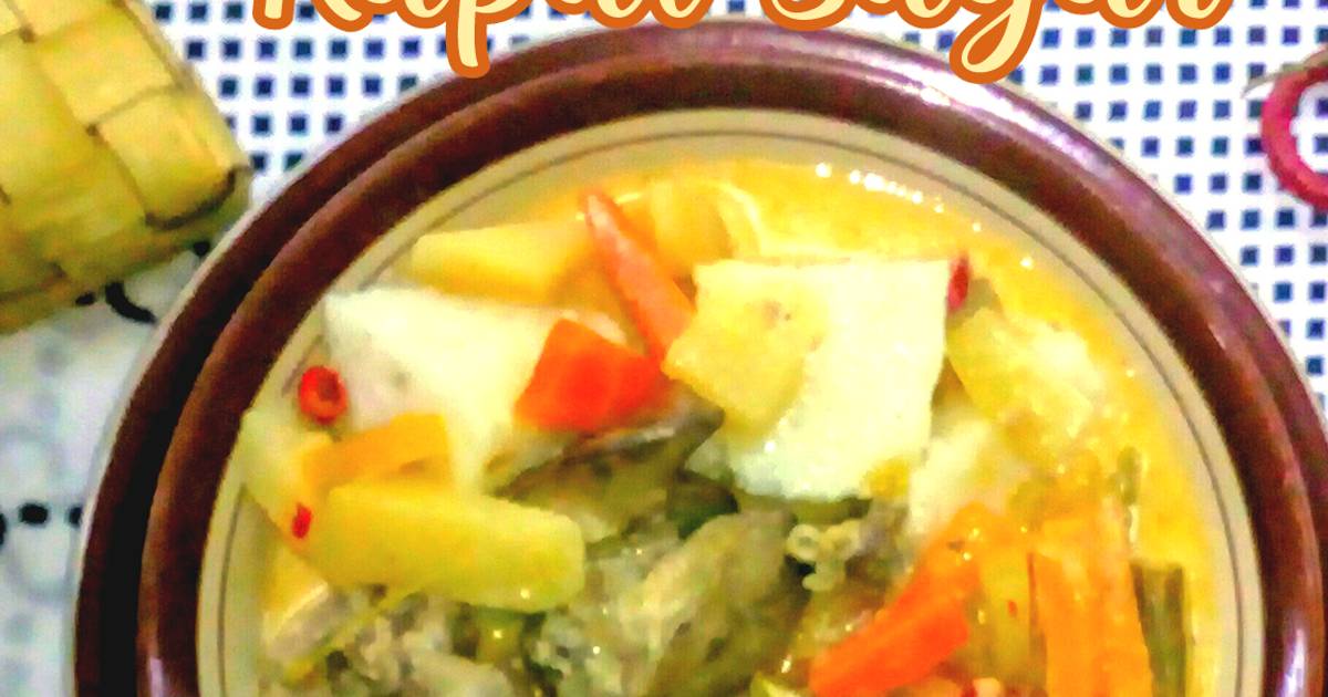 83 resep sayur ketupat labu wortel enak dan mudah - Cookpad