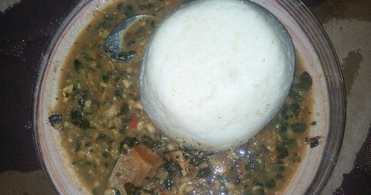 Tuwon Shikafa With Miyar Zogale(moringa Soup) Recipe By M's Treat And ...