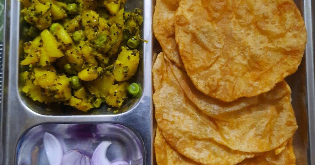 Puri Bhaji Recipe by Dolly Kachhwani - Cookpad
