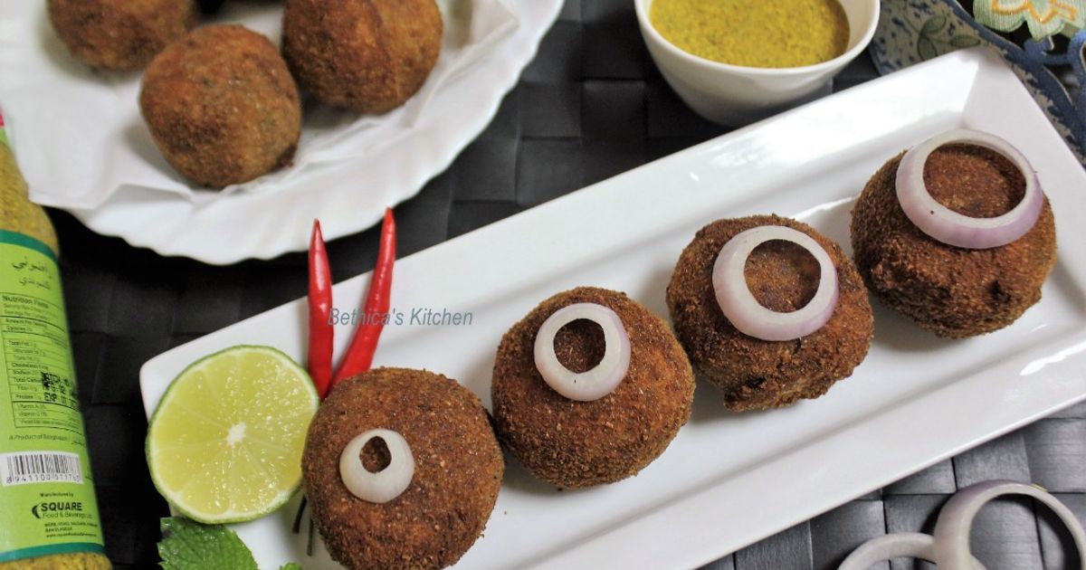 Echore Chingri Chop (Raw Jackfruit & Prawns Cutlet Bengali Style ...