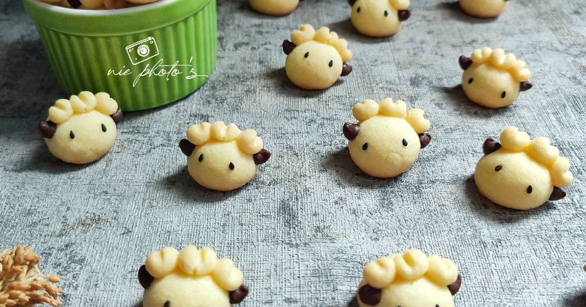 Resep German Sheep Cookies oleh Nuniek Wijayanti - Cookpad