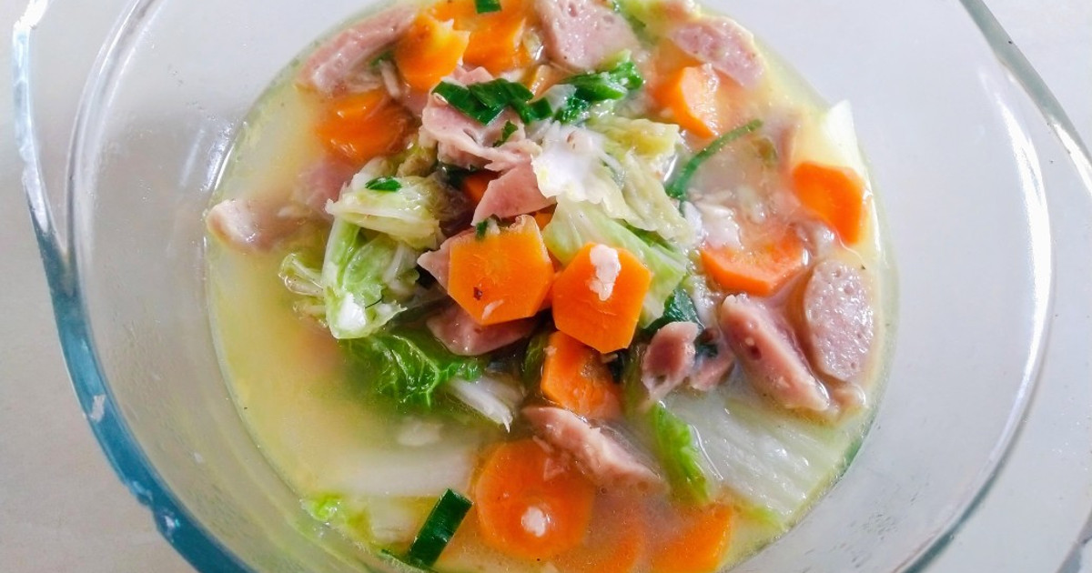 Resep Sop Sawi Wortel Bakso oleh Floren's Kitchen - Cookpad