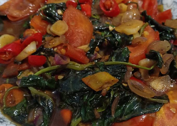 Resep 45 Tumis Kangkung Saus Tiram Ala Resto Oleh Nuraini Fatmawati