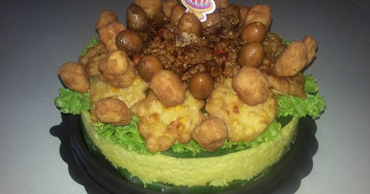 Resep Tumpeng Cake oleh Che Dev ( @che.dev01) - Cookpad