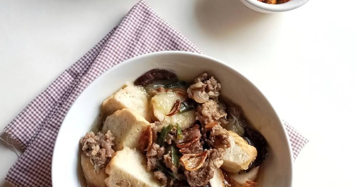 Resep Model Gendum Kuah Daging oleh Nur Endah - Cookpad