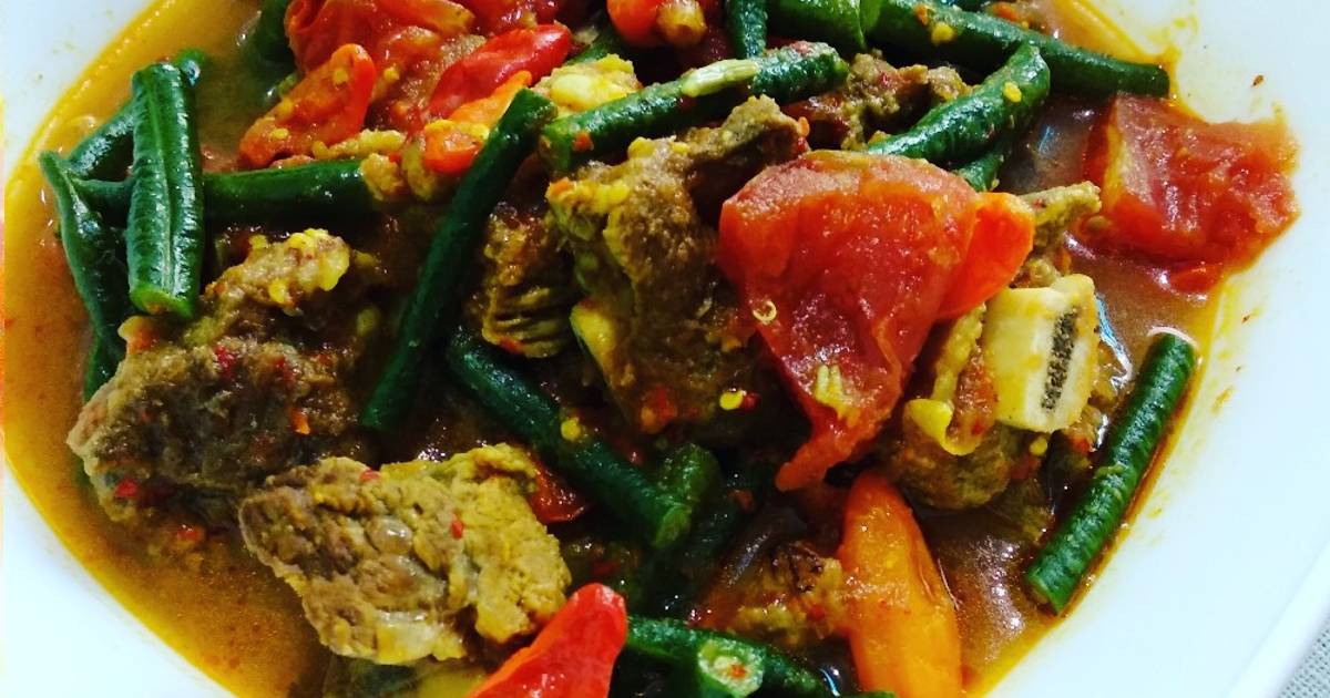20 resep pindang daging kacang panjang enak dan mudah - Cookpad
