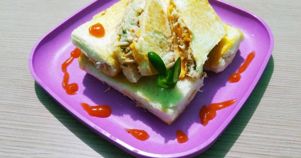 Resep Roti Isi Ayam Sayur oleh martha - Cookpad