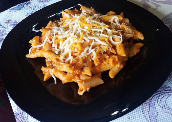 Manera Fácil Preparar Macarrones Con Atún Y Tomate En 16 Minutos