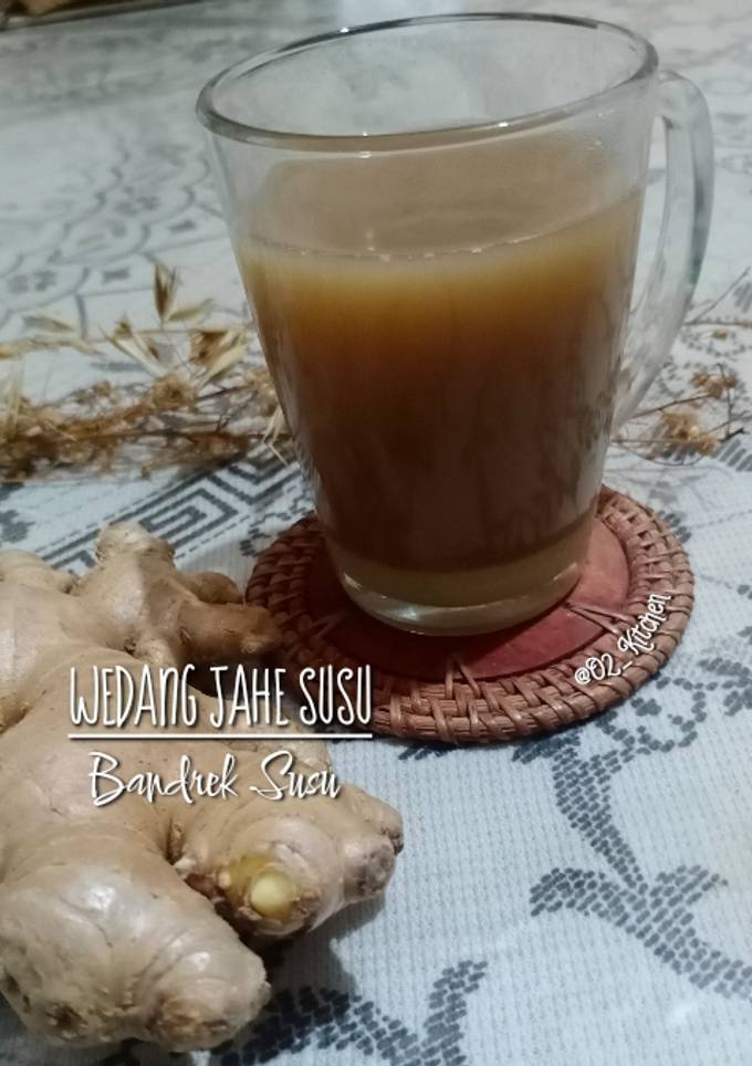 Resep #429 Wedang Jahe Susu (Bandrek Susu) oleh Ratih Anita Dewi - Cookpad