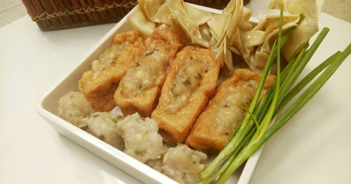 Resep Tahu, siomay dan pentol ayam oleh Ratih Permatasari - Cookpad