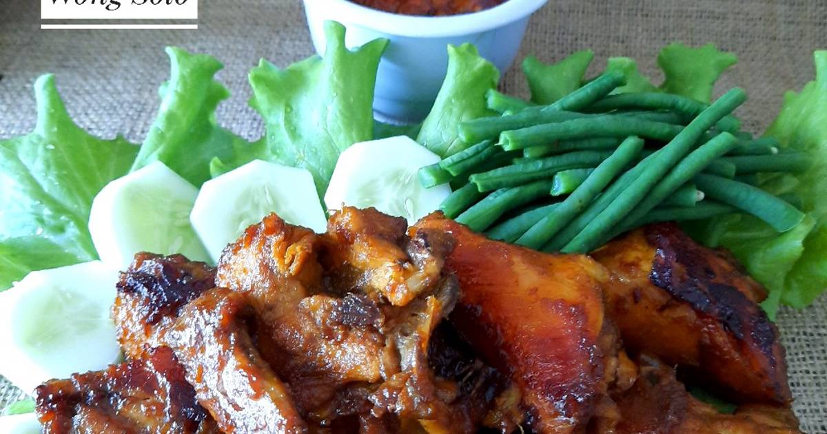 Resep Ayam Bakar Wong Solo⭐ Oleh Minie Nora Mnkitchen Cookpad