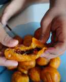 Resep bola bola ubi kuning isi coklat rumahan enak dan mudah - Cookpad