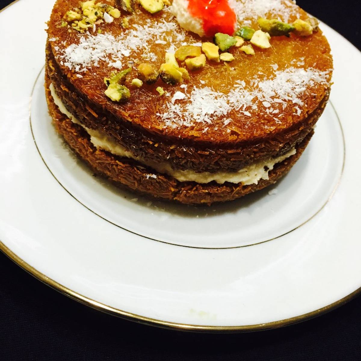 Best Kunafa With Cream Recipe | Besto Blog