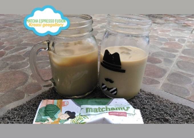 Resep 29. Ice matcha espresso fusion starbucks🍷 oleh Kreasi GeeGallery ...
