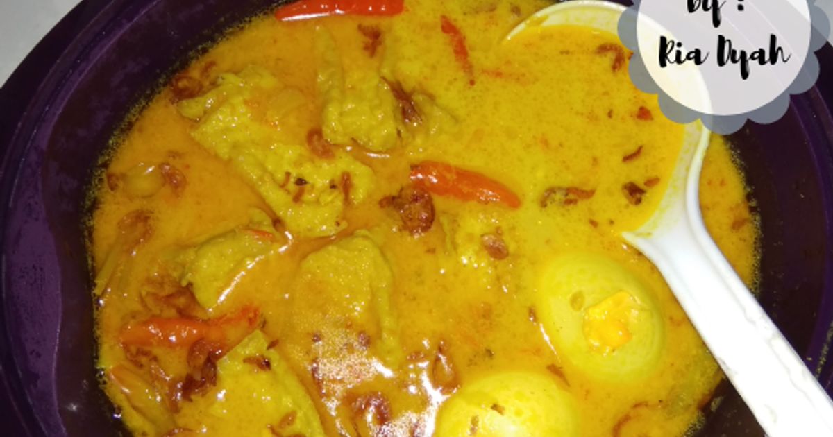 Resep telur bumbu kuning rumahan enak dan mudah - Cookpad