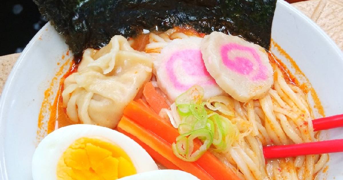 Resep Ramen Kuah Pedas oleh Zahrotul An - Cookpad