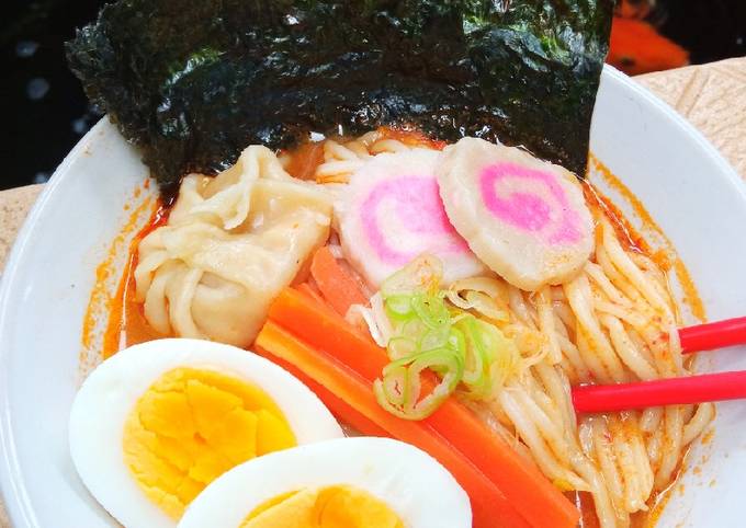Resep Ramen Kuah Pedas oleh Zahrotul An - Cookpad