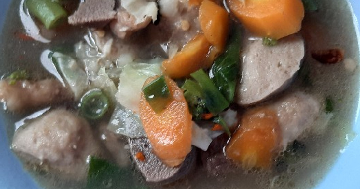 Resep Sop Iga Baso Sapi Ala Bunda Raihaan oleh Bunda Raihaan - Cookpad