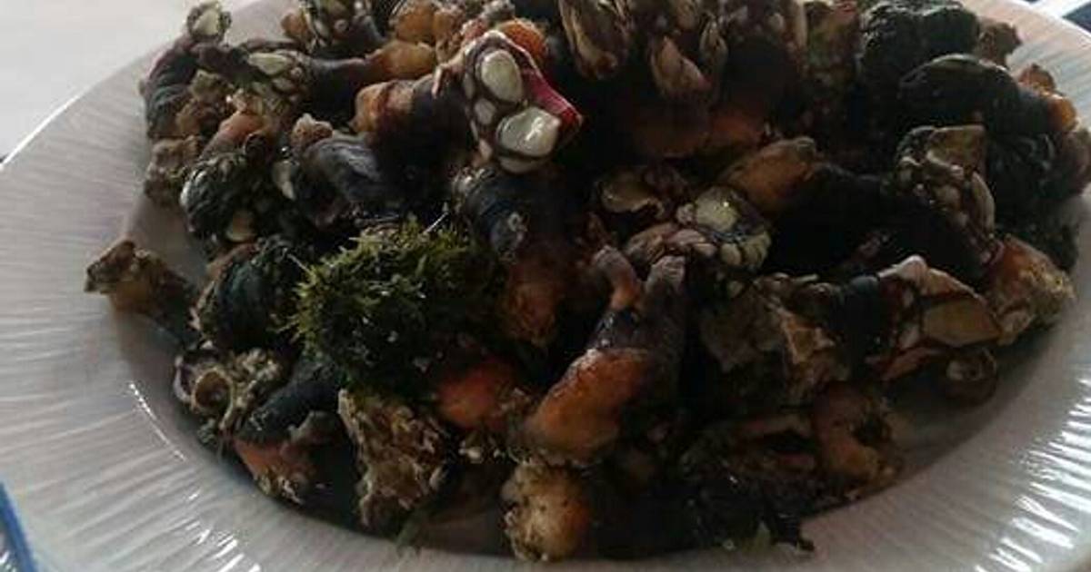 Percebes cocidos Receta de Oscar Oscar- Cookpad
