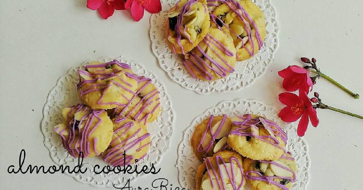 Resep Almond cookies oleh Aura Riza - Cookpad