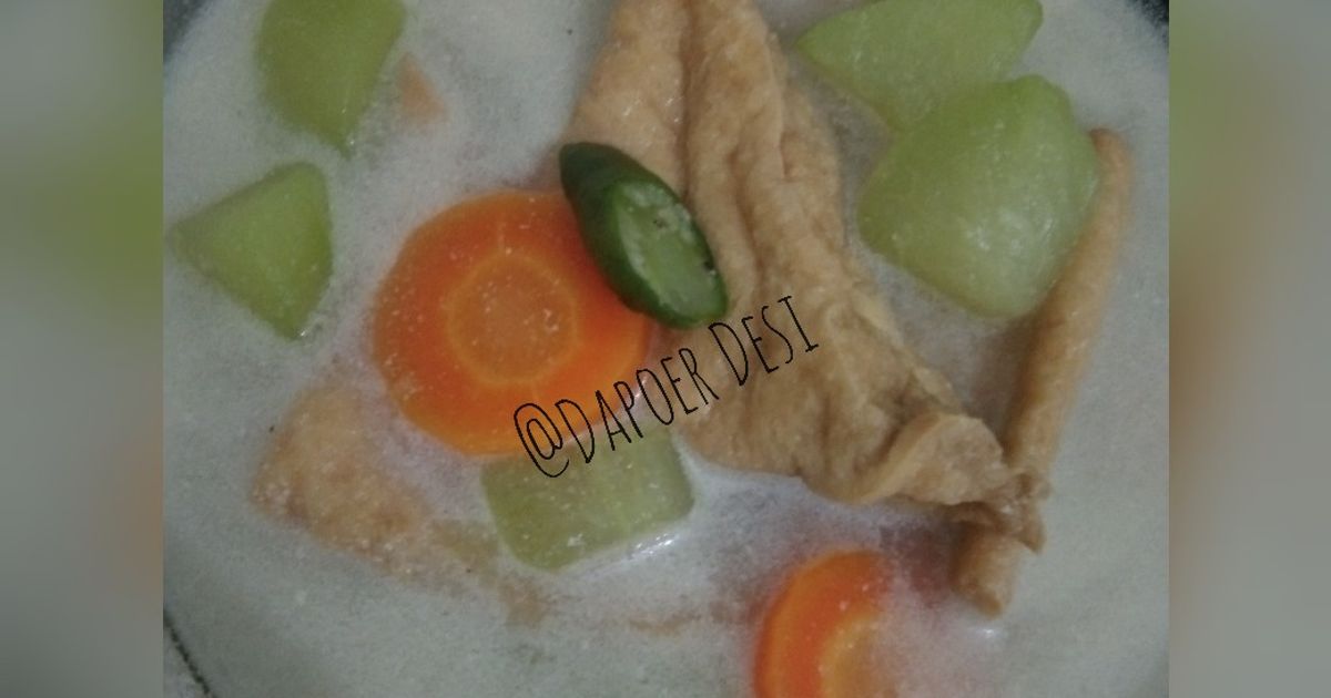 Resep Lodeh Tahu Ala Racik oleh Desi Dresviana (IG : @chici_desi) - Cookpad