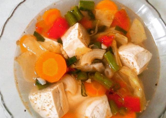 Resep Sup Tahu oleh Bondan Vitorini - Cookpad