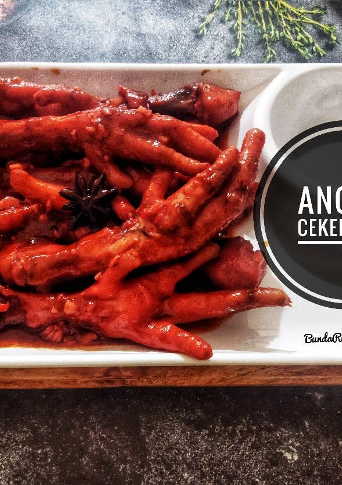 Resep 565. 🐔 Angsio Ceker Ayam (Dimsum) oleh Intan Zahra Al Arsyad ...