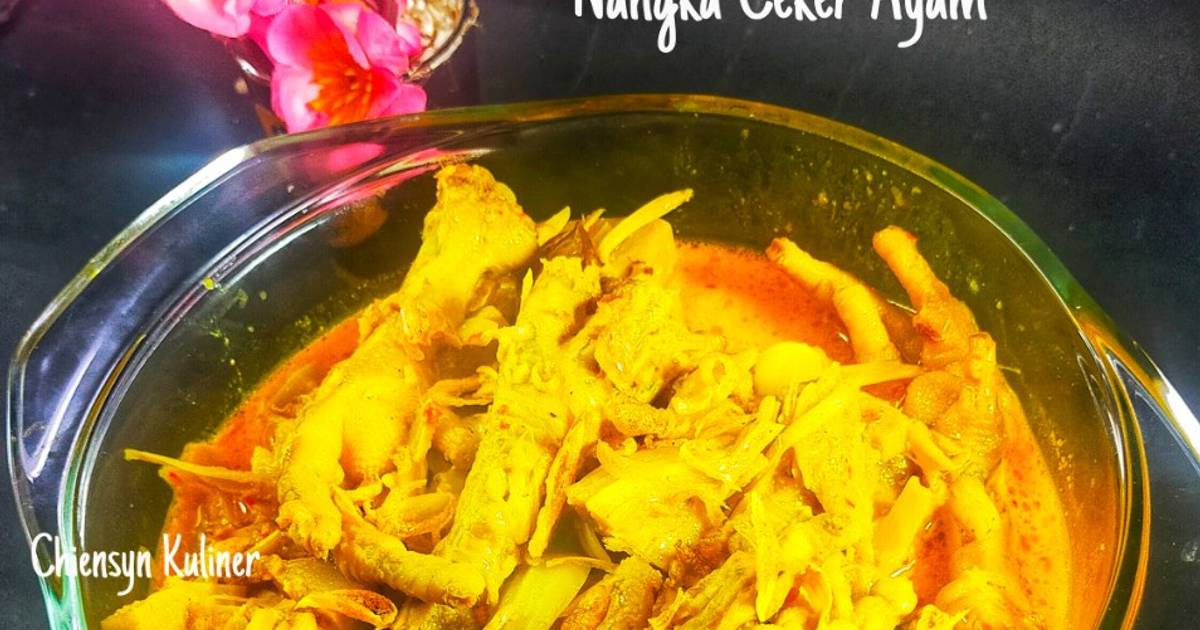 Resep Gulai Nangka Ceker Ayam oleh Chiensyn Kuliner - Cookpad