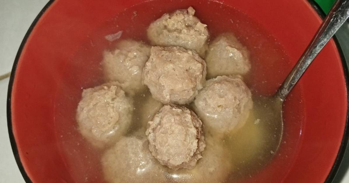 Resep bakso homemade kenyal dan gurih: bakso daging sapi, ayam, hingga ...