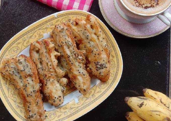 Resep Pisang Goreng Wijen oleh Herlyna Dhitian - Cookpad