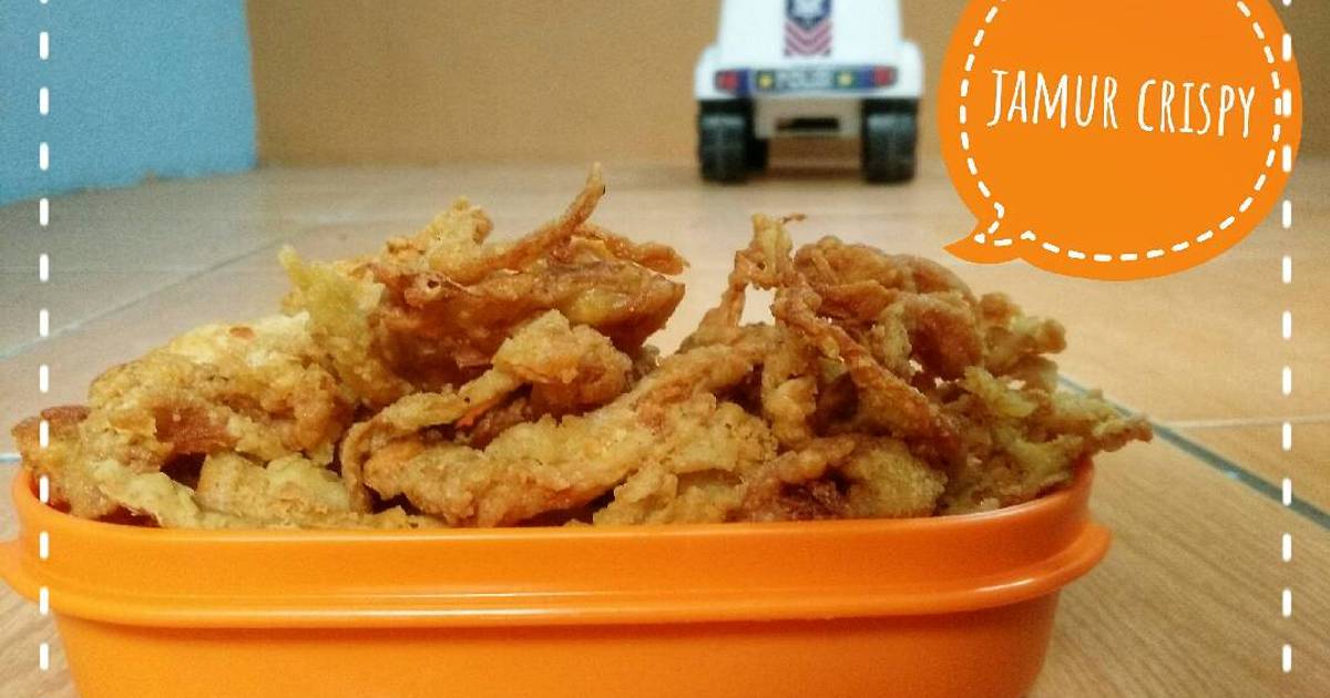 Resep Jamur crispy (snack mpasi 18m+) oleh rika selpiana - Cookpad
