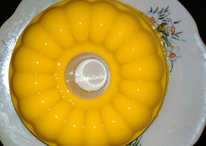 Resep Pumpkin pudding (puding labu parang/labu kuning) oleh Linda ...