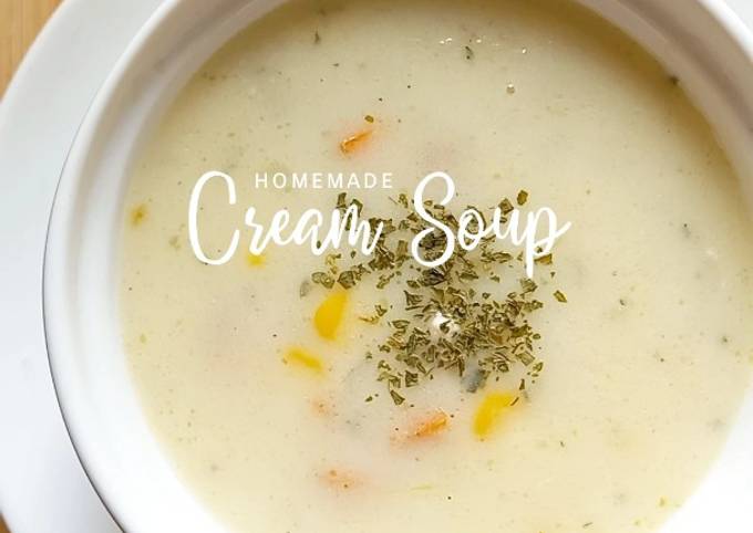 Resep Homemade Cream Soup ala KFC oleh Rina Okta - Cookpad