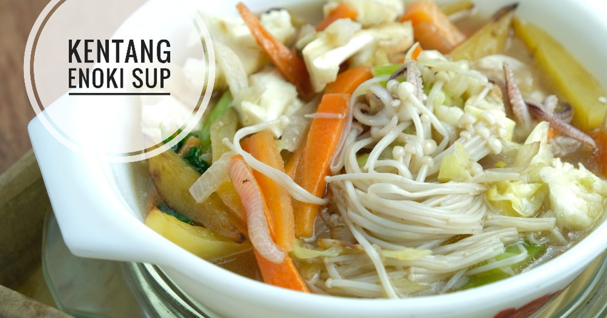 Resipi Kentang + Enoki Sup oleh Nur Nadiah - Cookpad