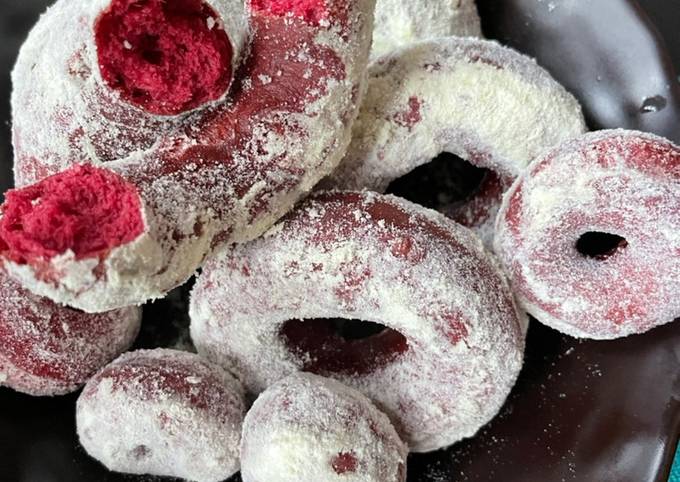 Resipi Donut Red Velvet oleh Bonda UmEm - Cookpad