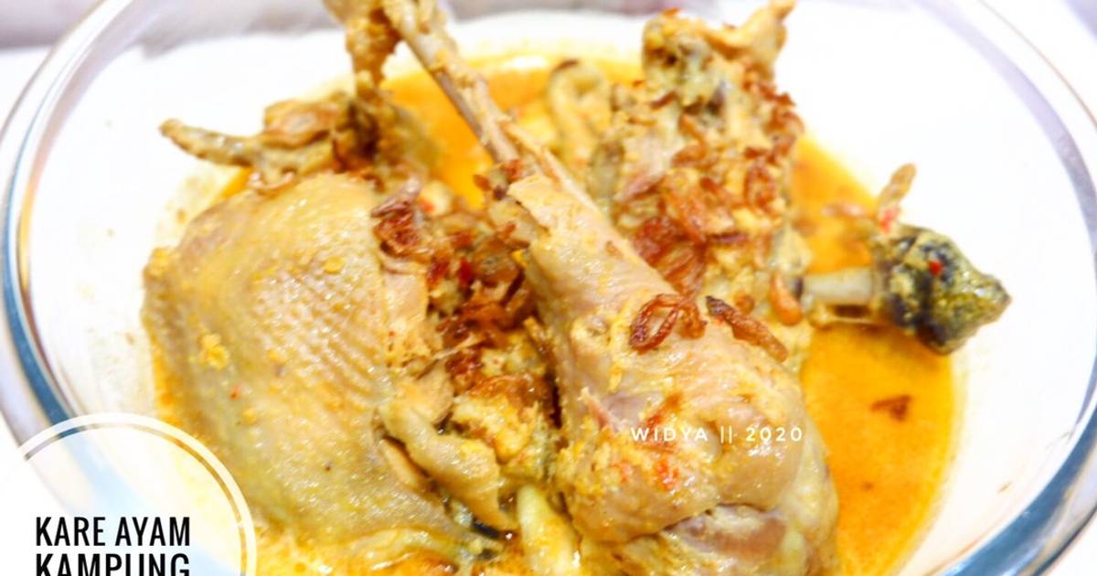 Resep Kare Ayam Kampung oleh Eka Widya - Cookpad