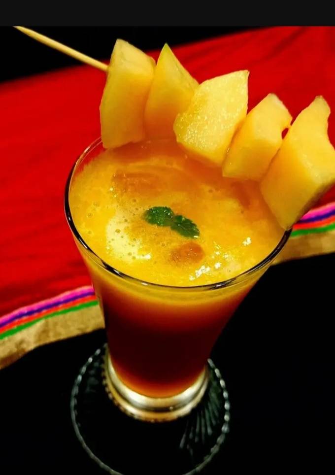 Musk Melon Juice Recipe by Shital Jataniya - Cookpad