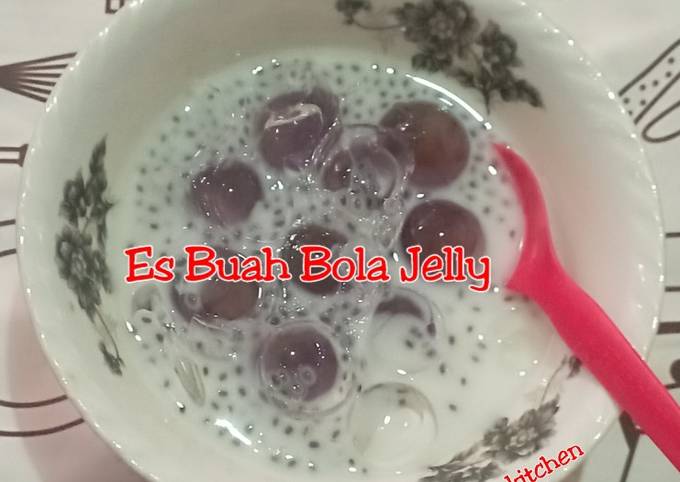 Resep Es Buah Bola Jelly oleh Yulys_Kitchen - Cookpad