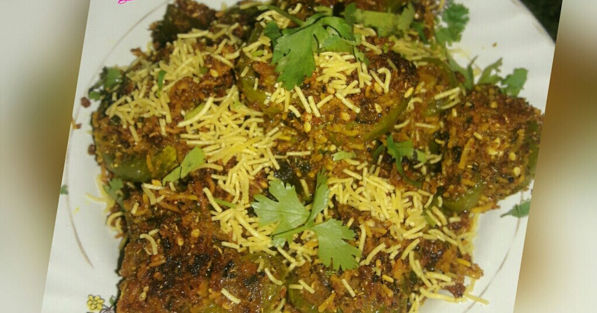 Stuffed Capsicum Recipe by Dimpal Patel - Cookpad