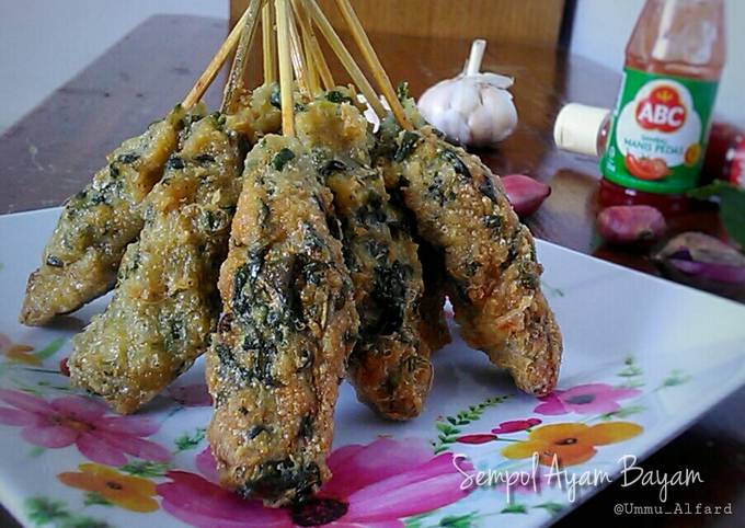 Resep Sempol Ayam Bayam oleh Ummu Alfard - Cookpad