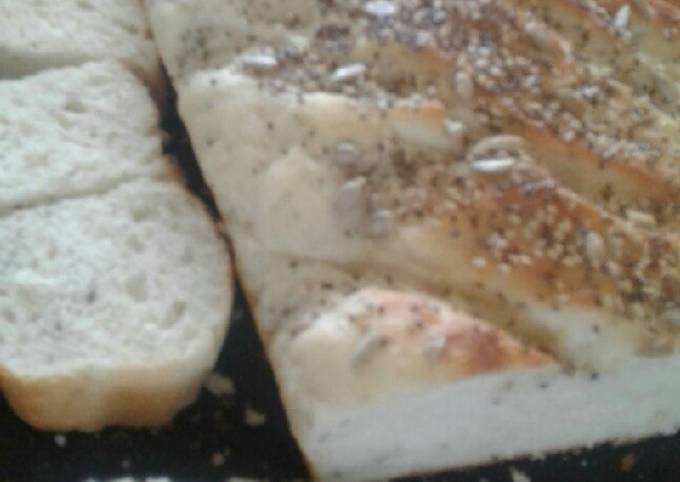Pan casero con mix de semillas Receta de fernanda- Cookpad