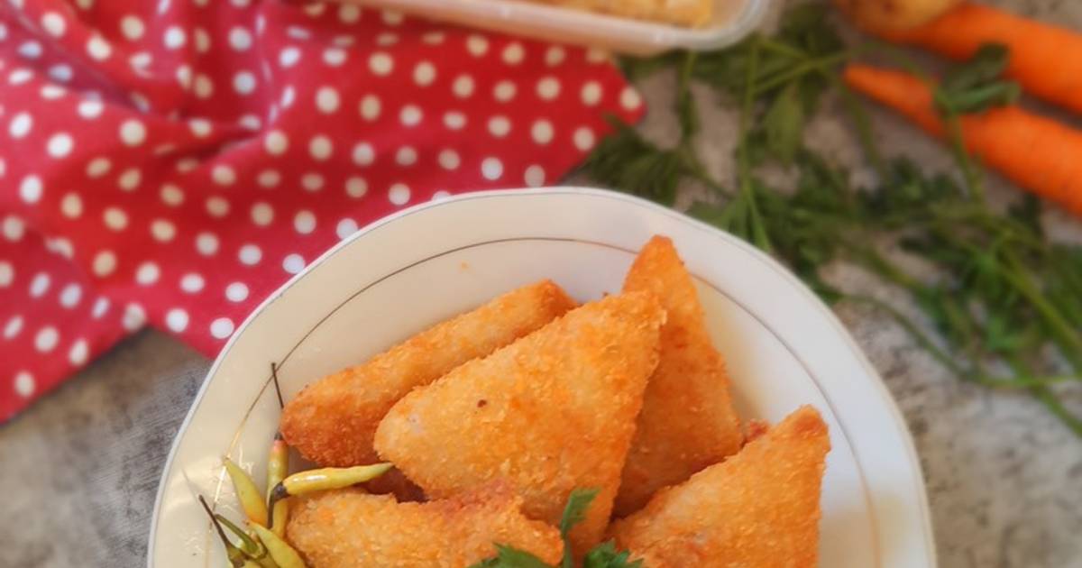 538 resep risol segitiga ayam enak dan mudah - Cookpad