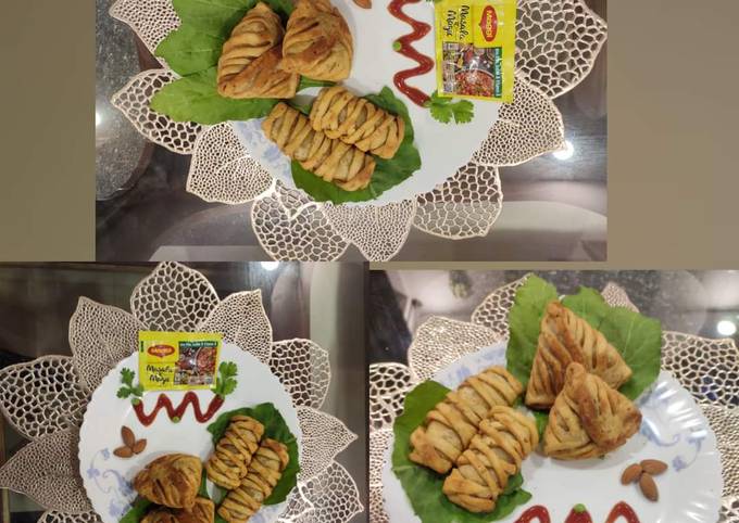 Meggie Cheesy Samosa Recipe by Astha - Cookpad