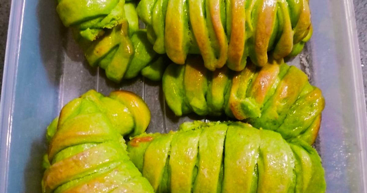 Resep Roti pandan isi oleh Rizki Nurani - Cookpad