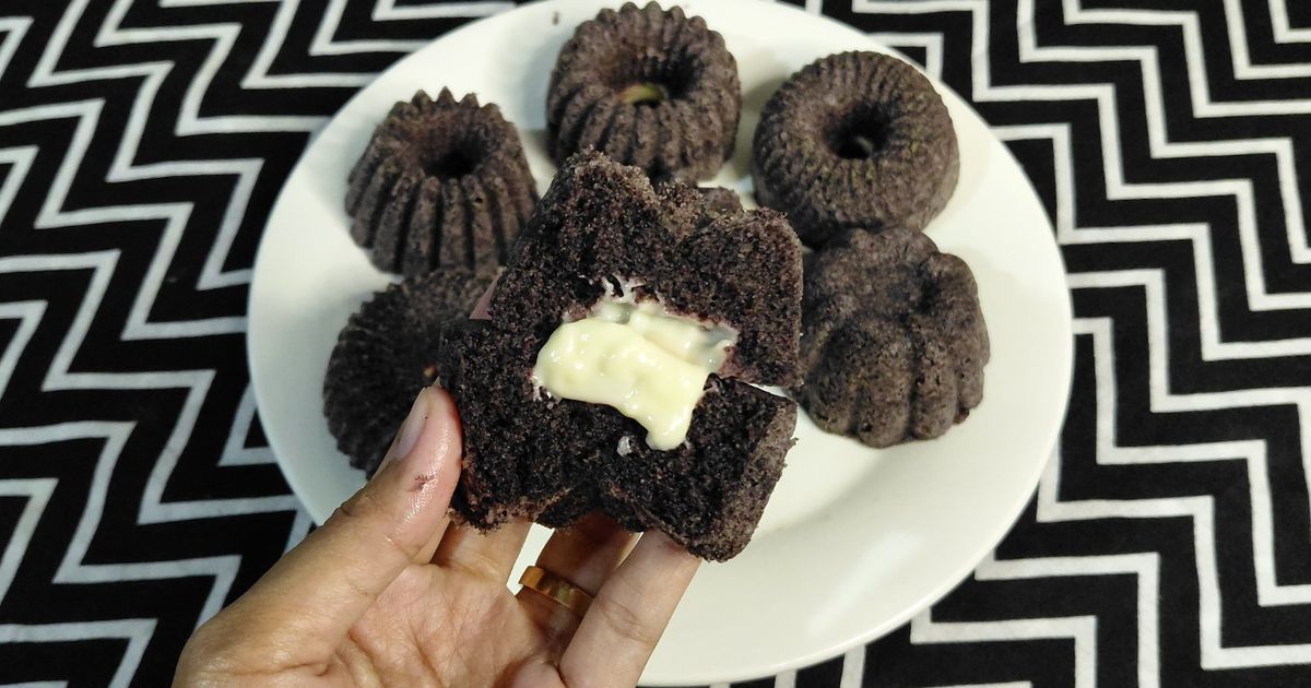 Resep Bolu Ketan Hitam Keju Lumer oleh Ayra Shirly - Cookpad