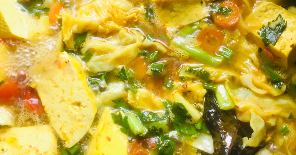 Resep Sayur Kuning Tahu & Telor Puyuh oleh ecaaaaaa - Cookpad